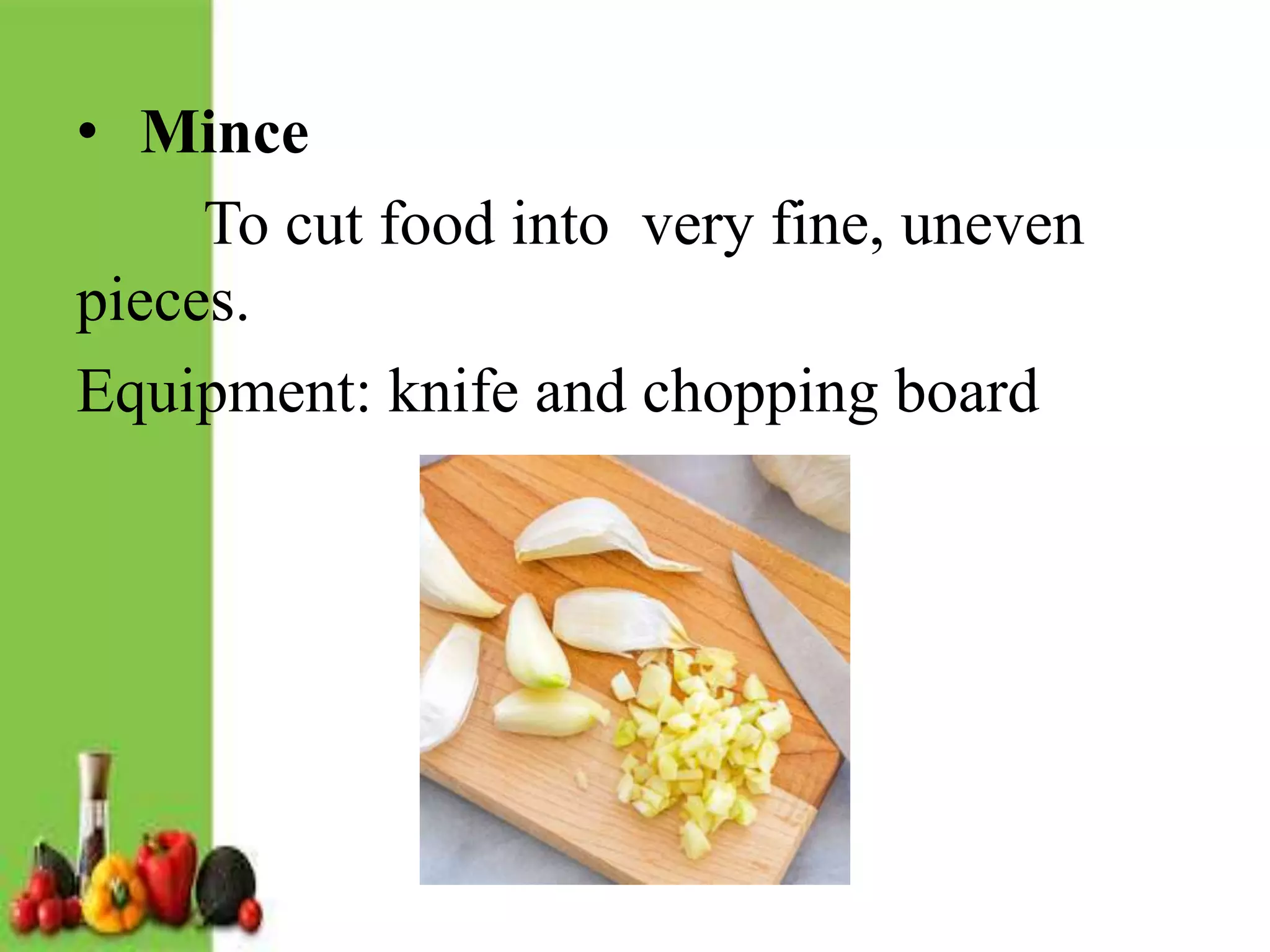 Food preparation | PPTX