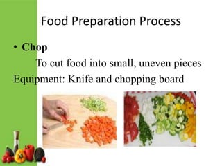 Food preparation | PPTX