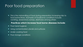 Food Preparation and safety cooking methods | PPTX