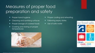Food Preparation and safety cooking methods | PPTX