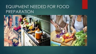 Food Preparation and safety cooking methods | PPTX