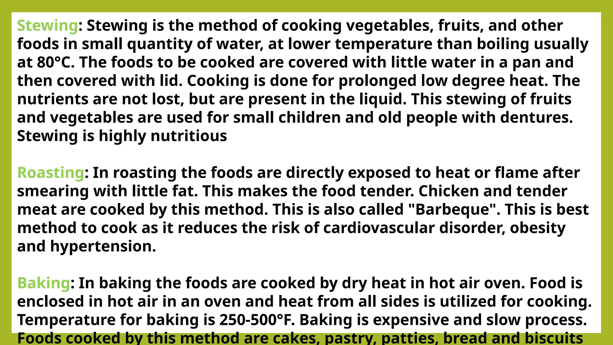 food preparation,preservation and storage.pptx m | PPTX