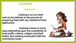 food preparation,preservation and storage.pptx m | PPTX