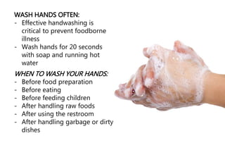 Food Safety at Home | PPTX