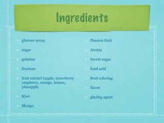 Gummy Bear presentation | KEY