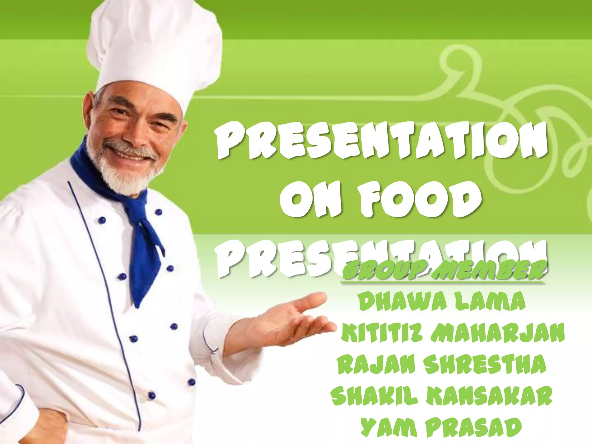 Food presentation | PPTX