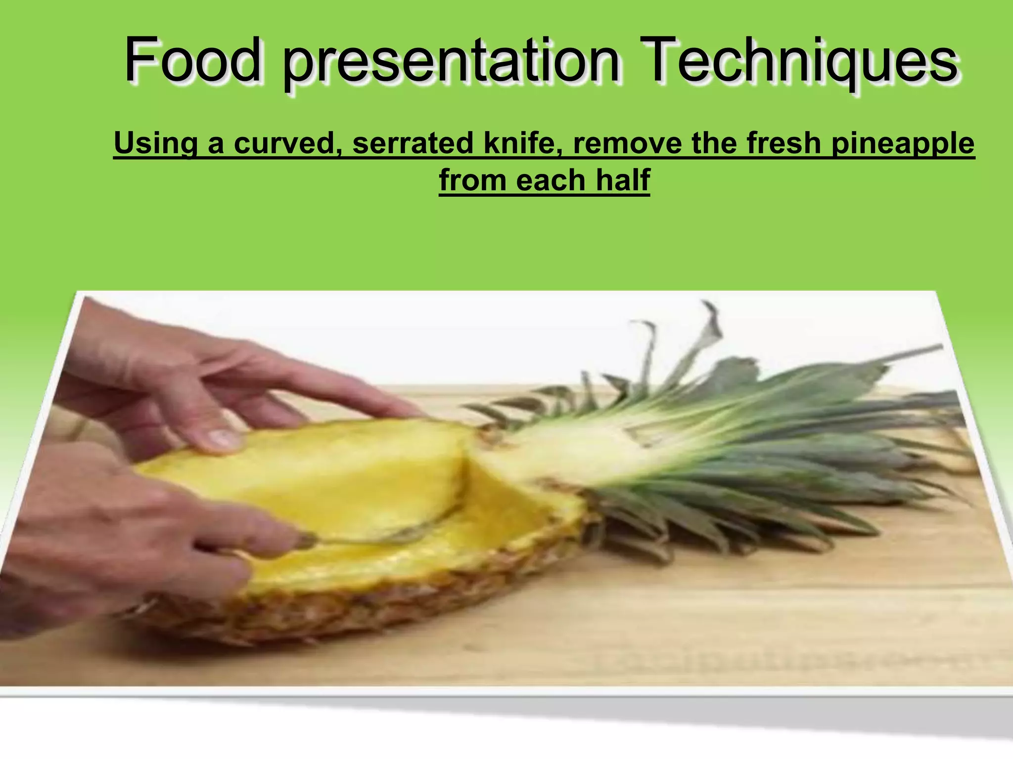 Food presentation | PPTX