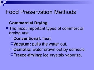 Food preservation | PPT