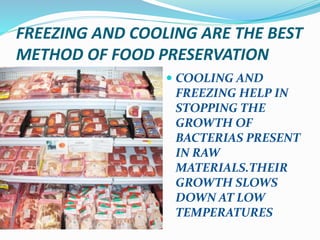Food preservation. | PPTX