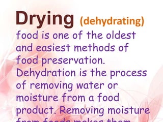 Food preservation | PPTX