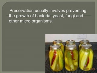 Food preservation | PPTX