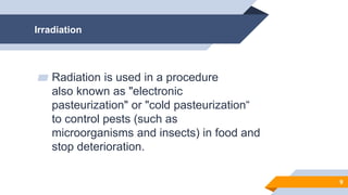 food preservation in consumer chemistry class | PPTX