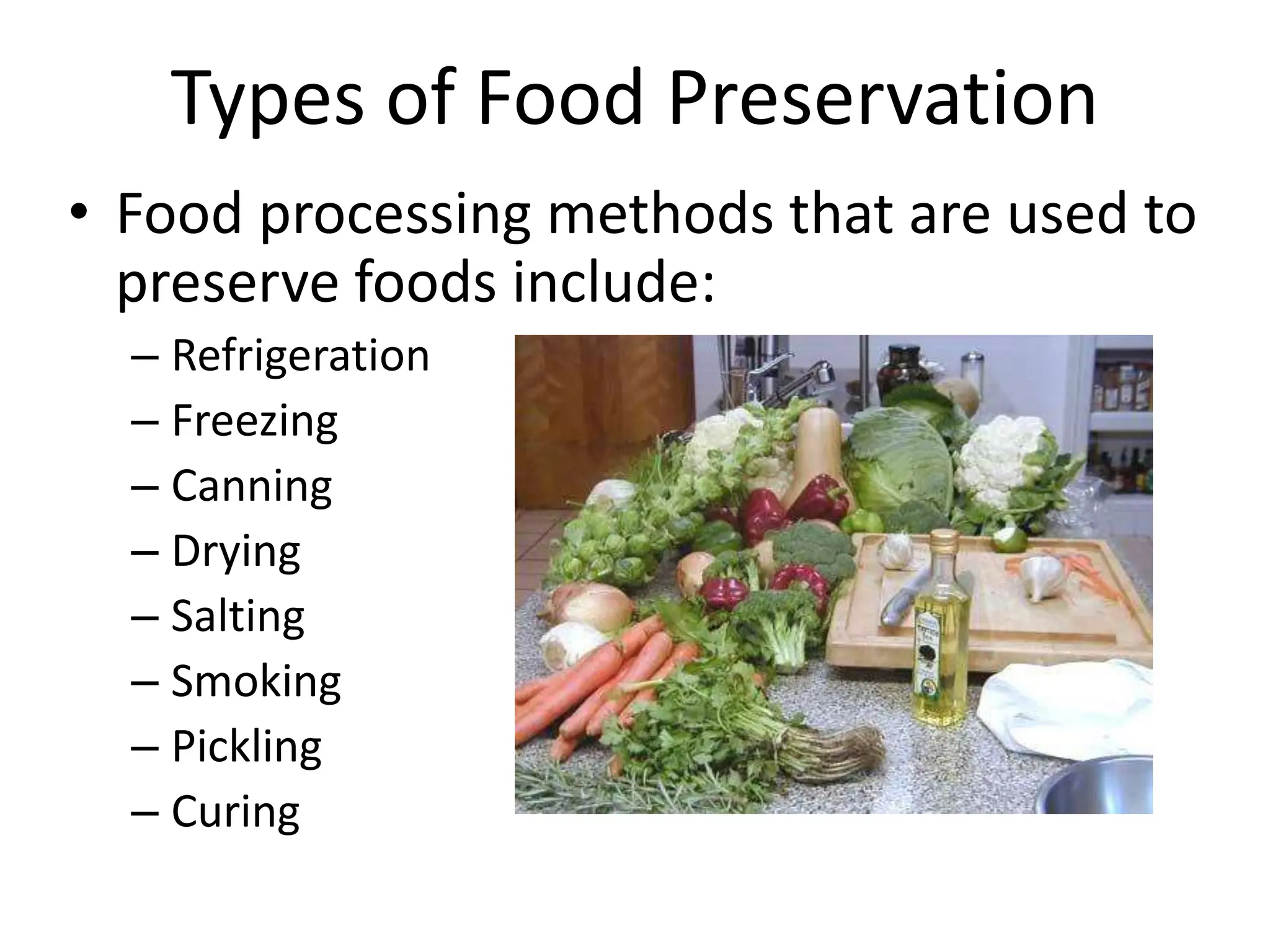 Food Preservation Drying, Salting and Freezing.ppt | Healthy Cooking ...