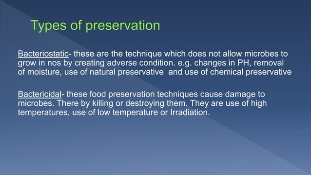 Food Knowledge Food Foodpreservationppt