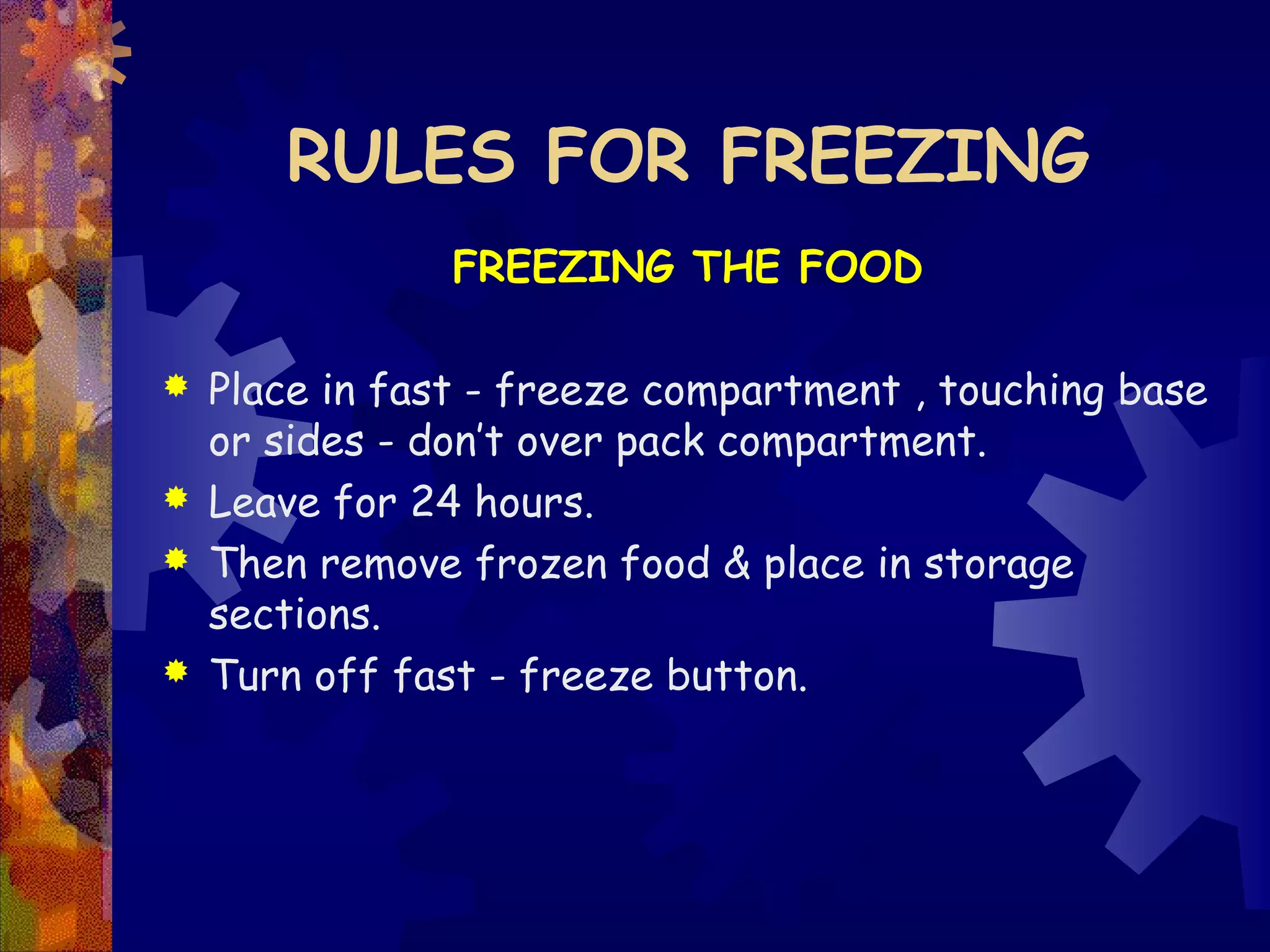 Food preservation freezing | PPT