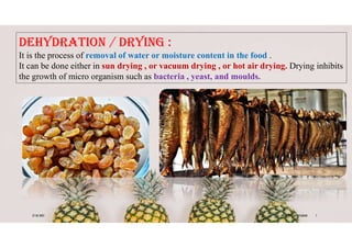 Food preservation & adulteration | PDF