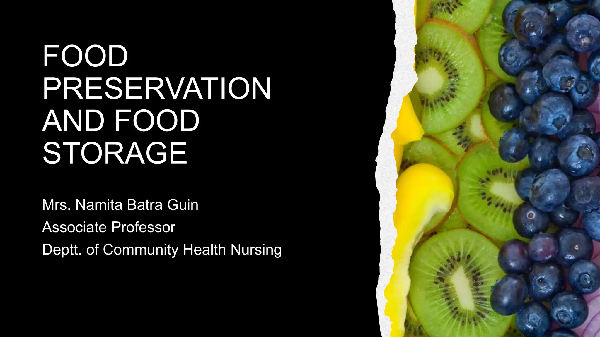 Food preservation and storage | PPTX