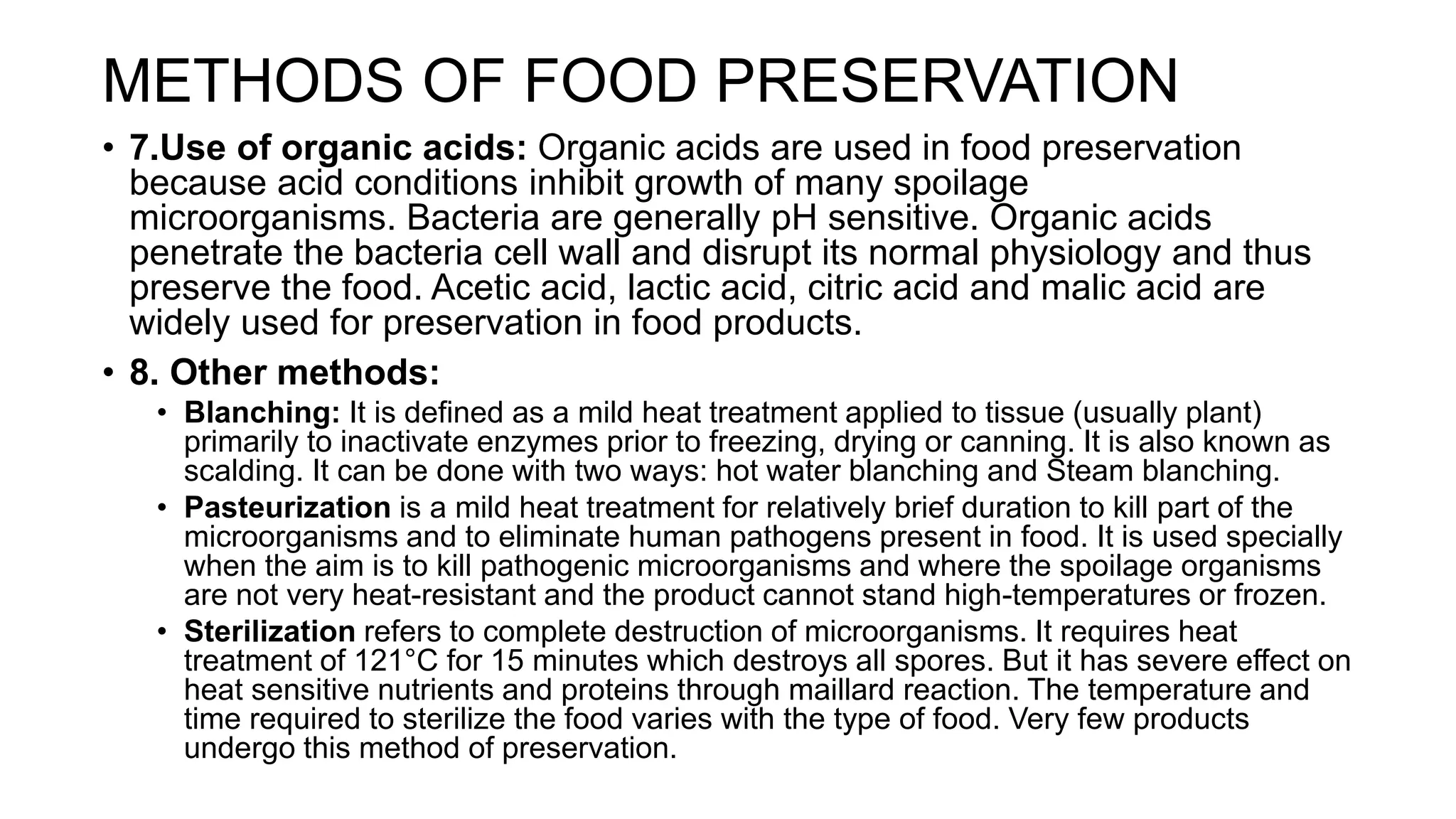 Food preservation and storage | PPTX