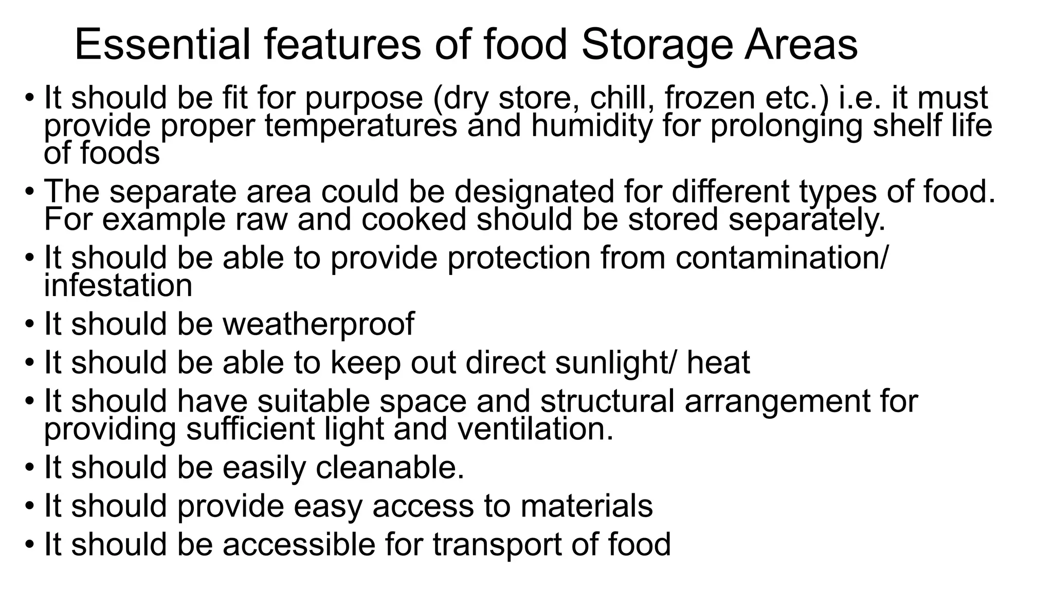 Food preservation and storage | PPTX