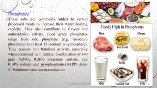 Food preservation by chemicals .pptx