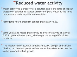 Food preservation by hurdle technology | PPTX