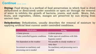 Food preservation by sajib reza | PPTX
