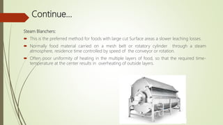 Food preservation by thermal processing | PPTX