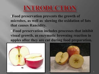 "Food Preservation", by (TS) Shiven R Trambadia | PPTX | Chemistry ...