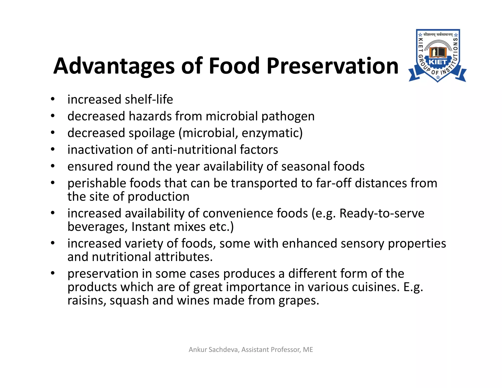 Food Preservation, Cold storage and Refrigerators.pdf