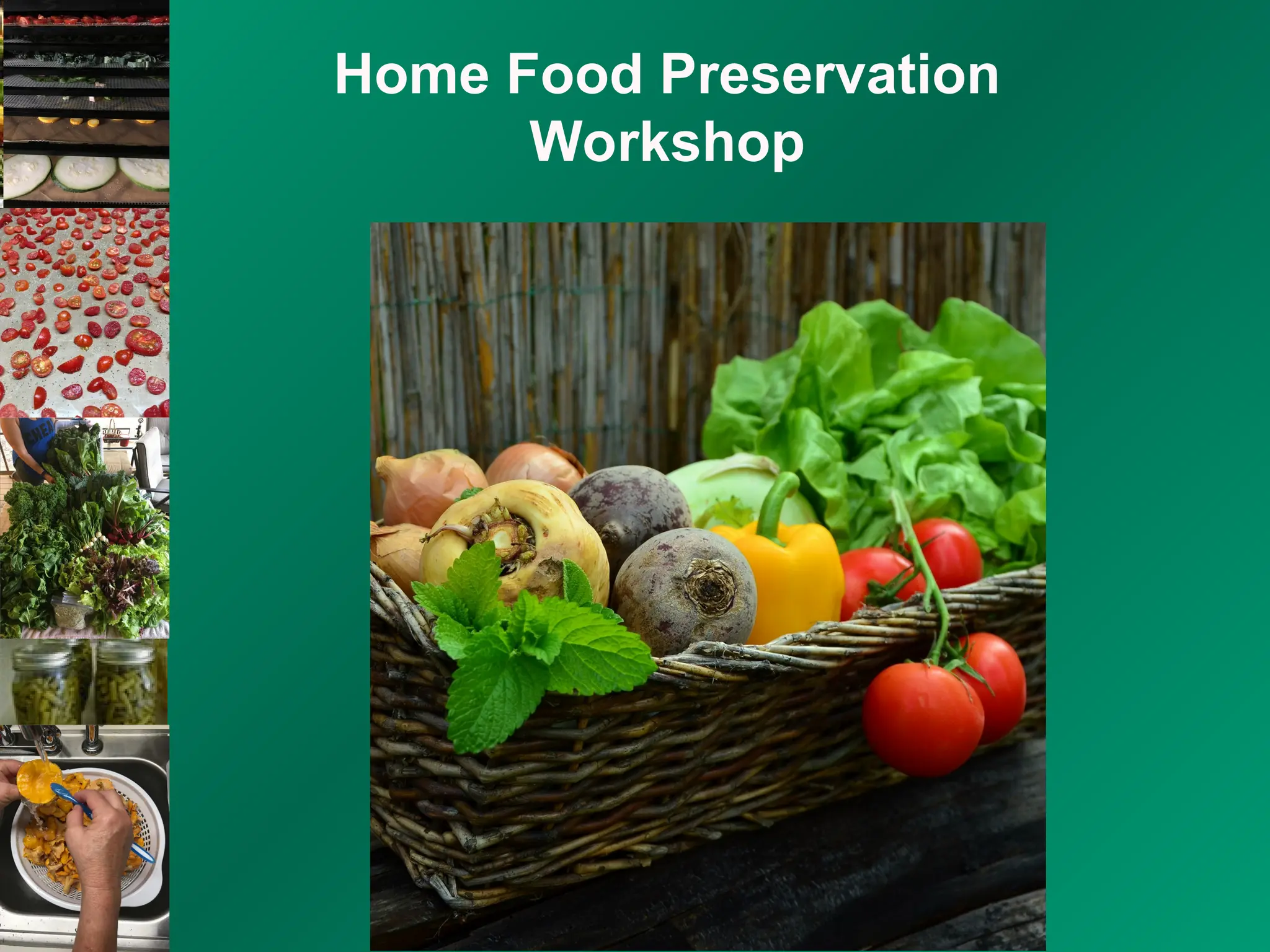 Food Preservation presentation Just Folks | PPT