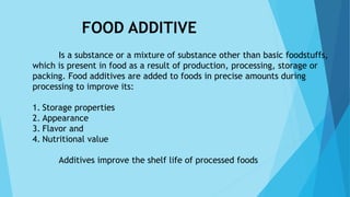 Food preservation, PROCESSING AND LABELLING | PPTX