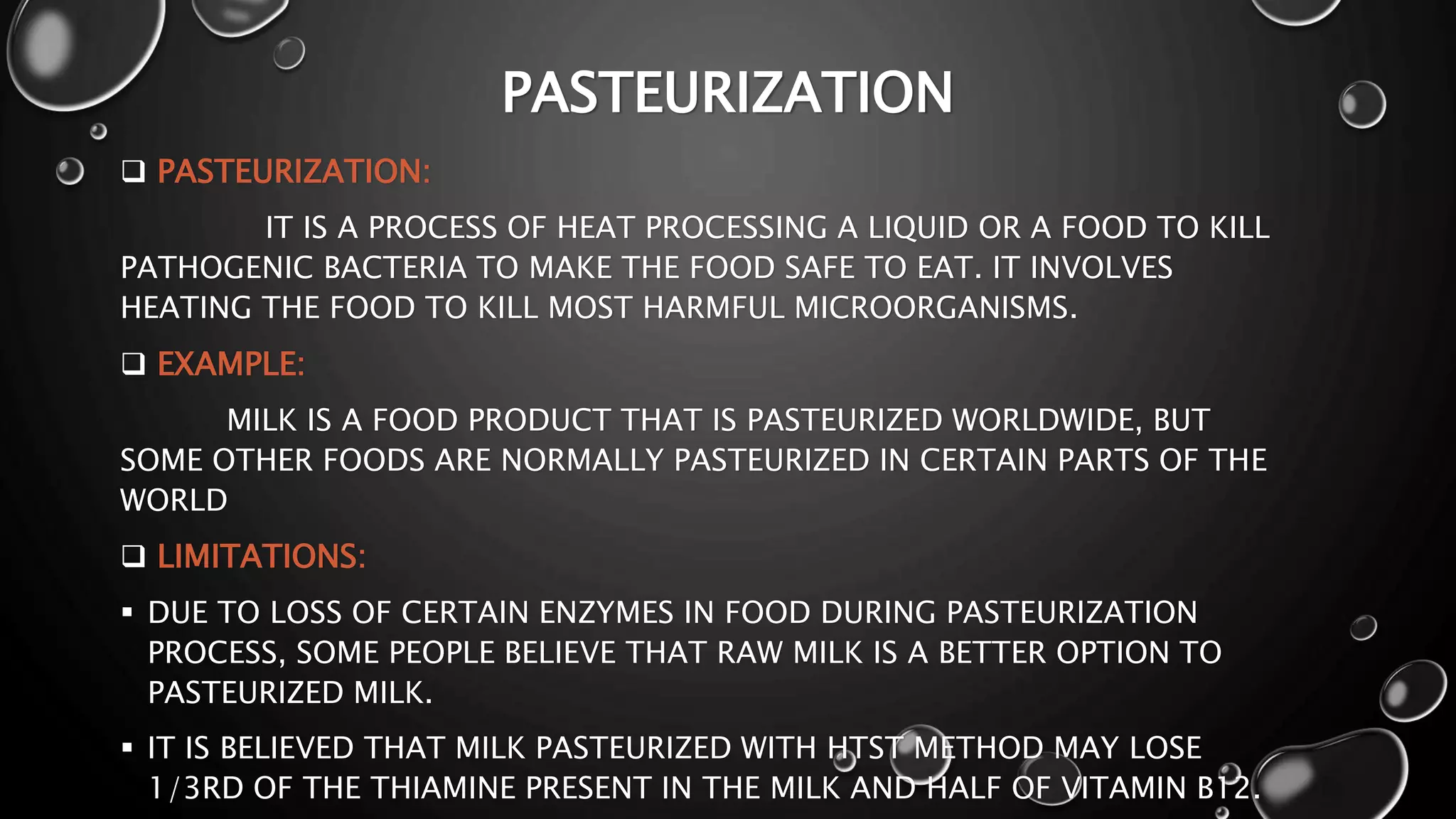 Food preservation or food preservation by high temperature | PPTX