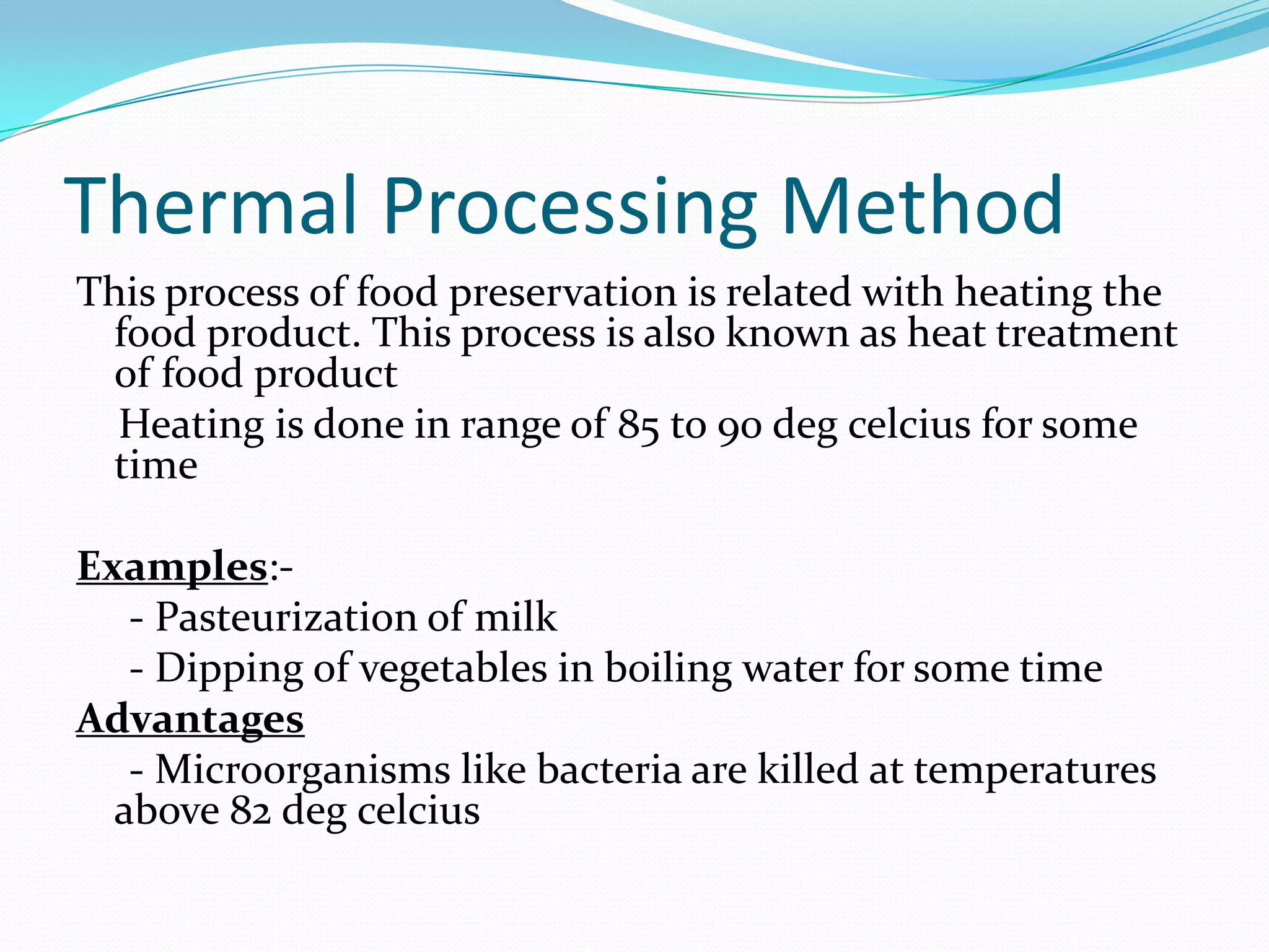 Food preservation techniques | PPTX