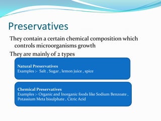 Food preservation techniques | PPTX