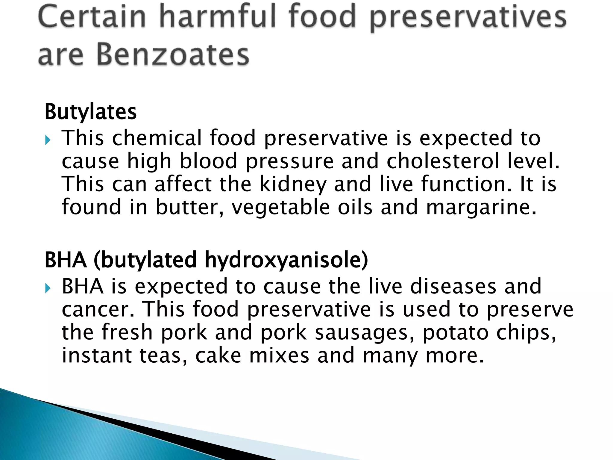 Food preservatives | PPTX
