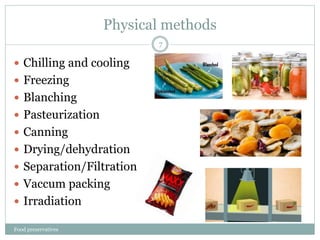 Food preservatives | PPTX