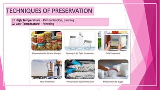 Basic Principle and technique of food preservation | PPTX