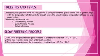 Basic Principle and technique of food preservation | PPTX