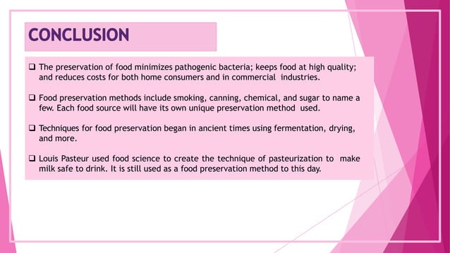 Basic Principle and technique of food preservation | PPTX