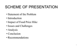 Food price hike impact | PPT