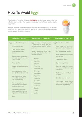 Food Intolerance Guide | PDF | Digestive Disorders | Diseases and ...