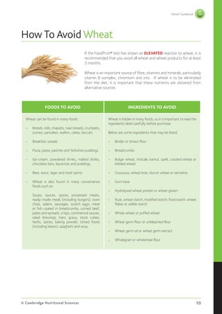 Food Intolerance Guide | PDF | Digestive Disorders | Diseases and ...