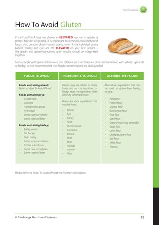 Food Intolerance Guide | PDF | Digestive Disorders | Diseases and ...