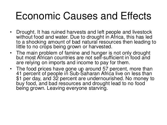 Food problems around the world