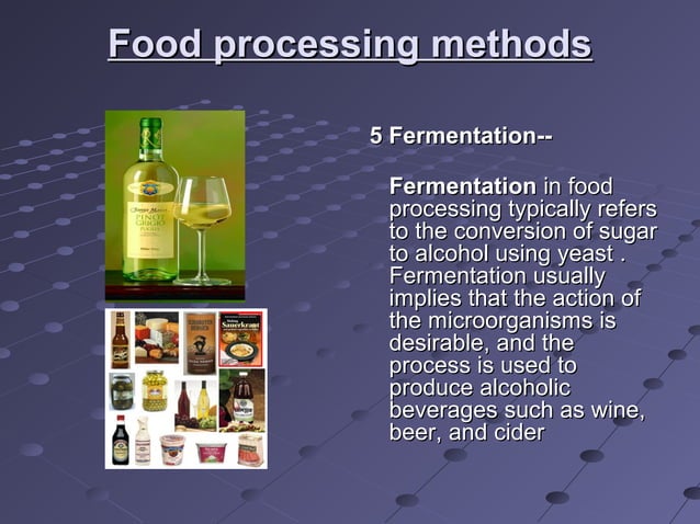 Food processing