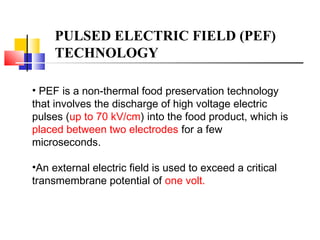 Techniques in Food Processing | PPT