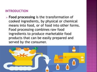 Food processing | PPT
