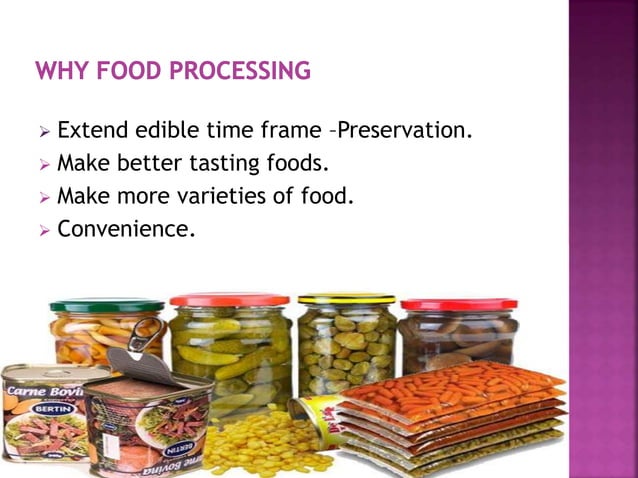 Food processing | PPT