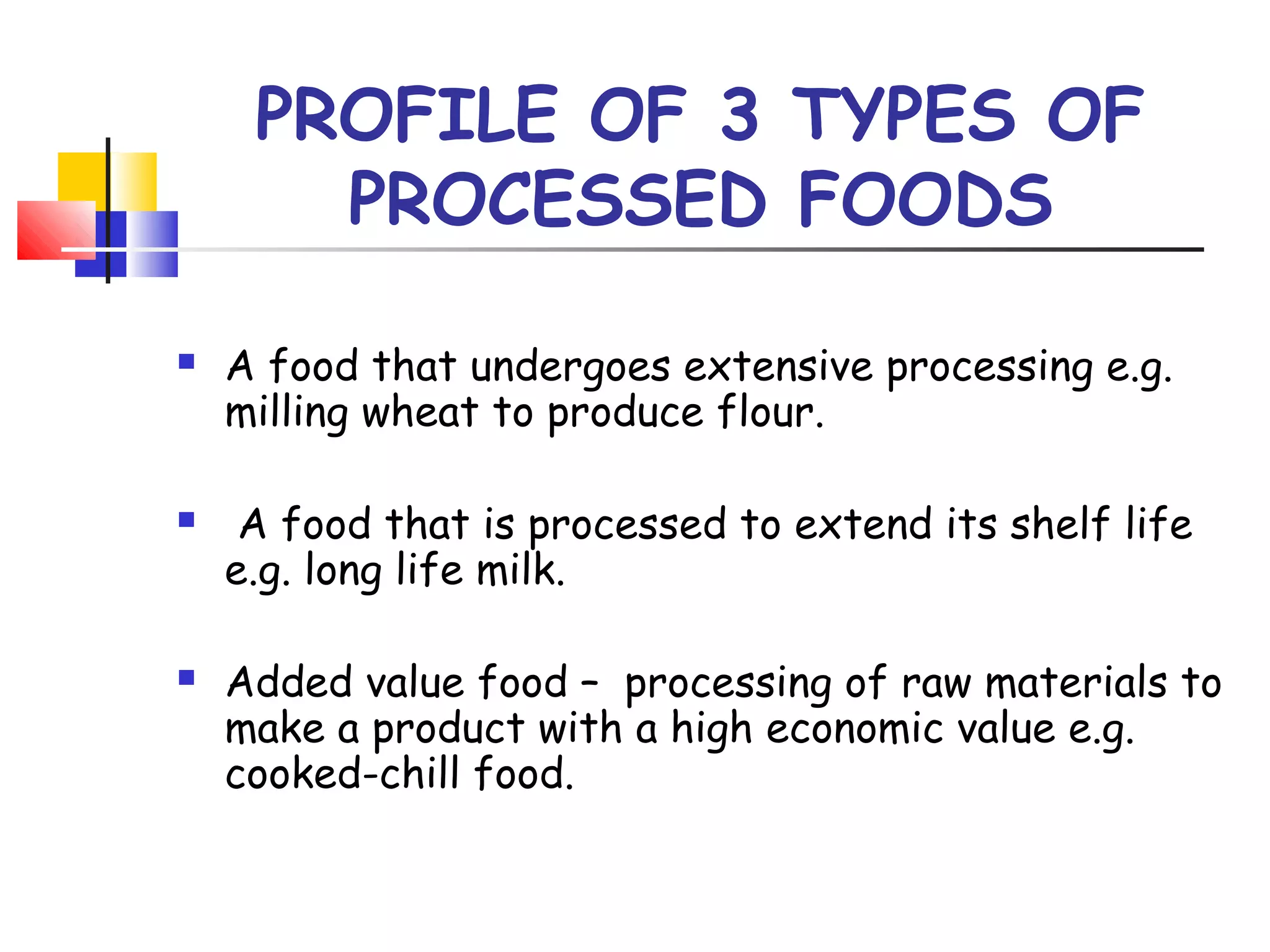 Food processing | PPT