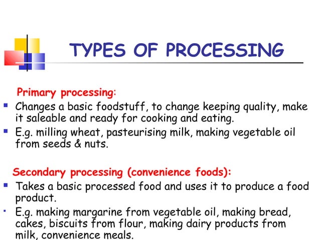 Food processing | PPT